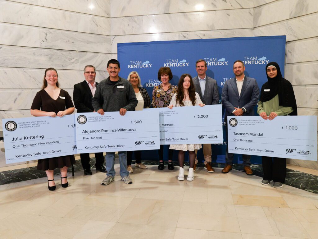 Gov. Beshear Honors Teens in Kentucky Safe Teen Driving Challenge ...